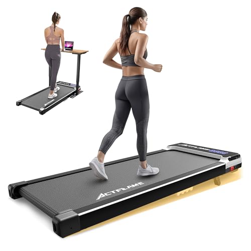ACTFLAME Walking Pad with Incline, Portable Treadmill for Home, 2 in 1 ...