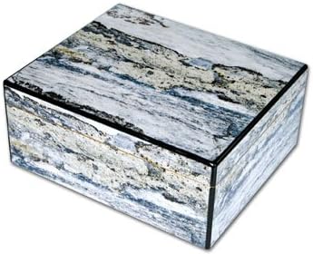 Amazon.com: Blue Stone Finish Cigar Humidor 50 Capacity : Health ...