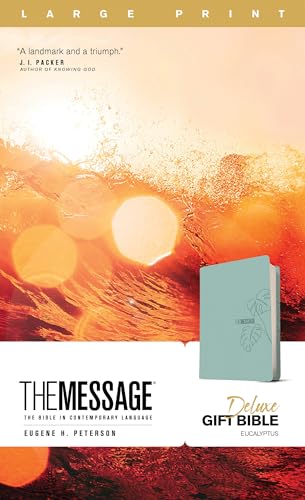 Snapklik.com : The Message Deluxe Gift Bible, Large Print