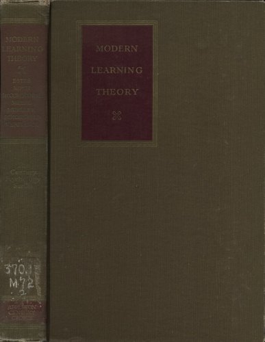 Modern Learning Theory: A Critical Analysis of Five Examples: Estes ...