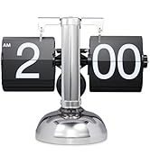 Amazon.com: Flip Clock Vintage Desk Clock Retro Flip Down Clock,Flip ...