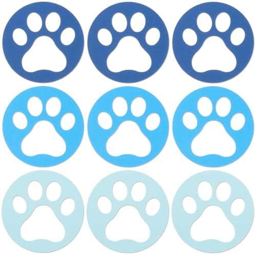 Amazon.com: Geyee 108 Pcs Paw Prints Cutouts Paw Bulletin Board ...