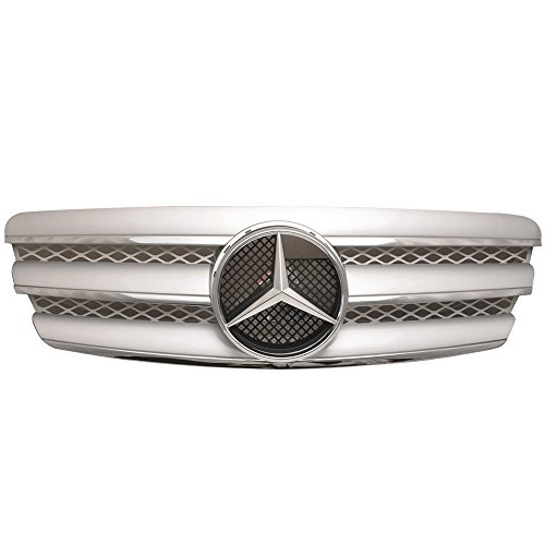 Buy IKON MOTORSPORTS Front Grille Compatible with 2003-2006 Mercedes ...