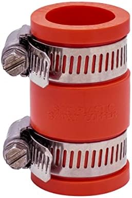 Amazon.com: Fernco 1056-075 3/4-in. Flexible PVC Pipe Coupling for ...