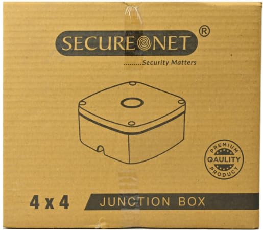 SECURENET Plastic Junction Box 4x4 : Amazon.in: Computers & Accessories