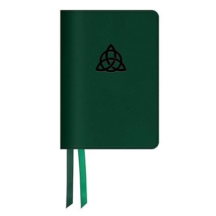 LSB Portable Paragraph Reference, Green Trinity Knot Paste-Down Faux ...