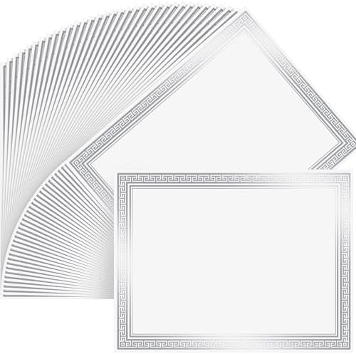 Amazon.com : Affrolling 100 Pcs Certificate Diploma Paper 8.5 x 11 Inch ...