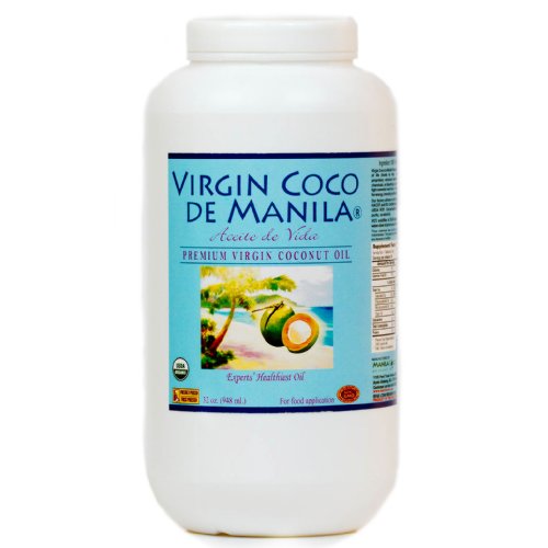 Buy 100% Virgin Coconut Oil MANILA COCO 32 oz Clean Fresh: Anti-Rancid ...