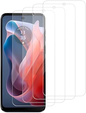 Amazon.com: iCsapr 4 Pack Glass Screen Protector Compatible for ...