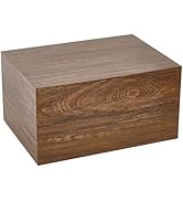 Amazon.com: WEVOIRD Rustic Solid Barn Wood Burial Cremation Urn Boxes ...