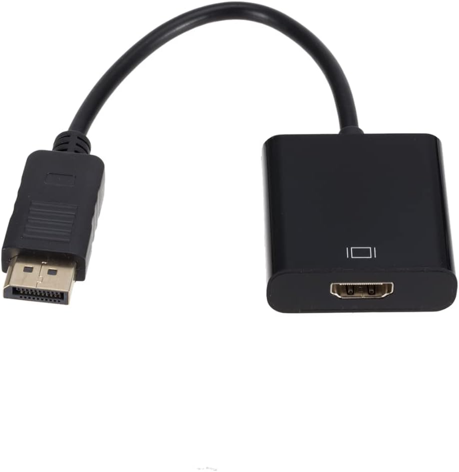 Cabo Adaptador Displayport Para Hdmi Conversor Vídeo Ultra HD 1080p ...