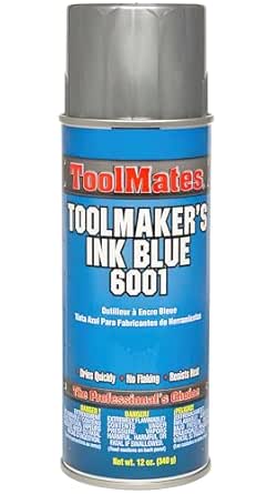 Crown 6001 Toolmaker's Ink - 12 oz Aerosol, Blue : Amazon.in ...