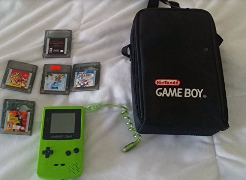 Amazon.com: Gameboy Color Package: Includes Lime Green Gameboy Color ...