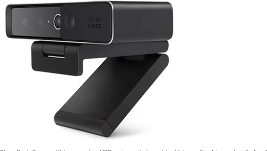 Amazon.com : Cisco Designed Cisco Desk Camera 4K in Platinum White with ...