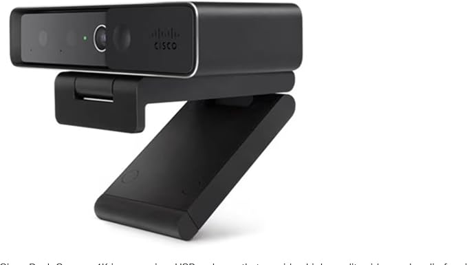 Amazon.com : Cisco Designed Cisco Desk Camera 4K in Platinum White with ...