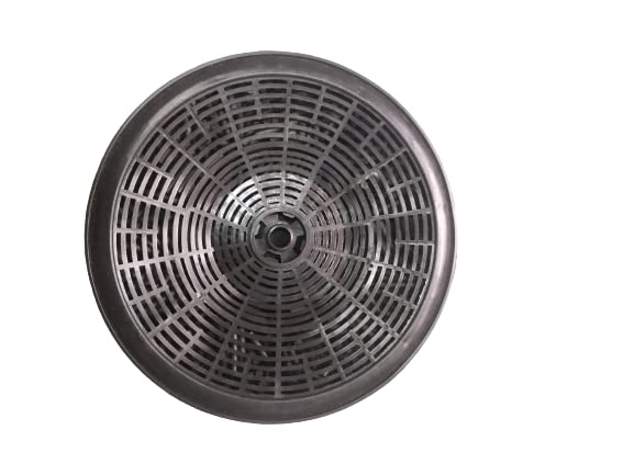 Universal Round Chimney Carbon Filter Black : Amazon.in: Home & Kitchen