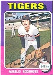 Amazon.com: 1975 Topps Baseball Card #221 Aurelio Rodriguez Excellent ...