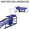 Amazon.com: 2 Pack Heavy Duty Steel Truck Ramps, 10000lbs Capacity ...
