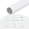 Amazon.com: MECCANIXITY 1/2 Inch OD PVC Rigid Tube Round Pipe Tubing ...