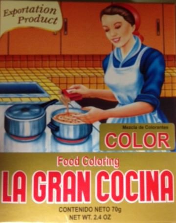 Amazon.com : LA GRAN COCINA Color 70 gr./Food Coloring 2.4 oz ...
