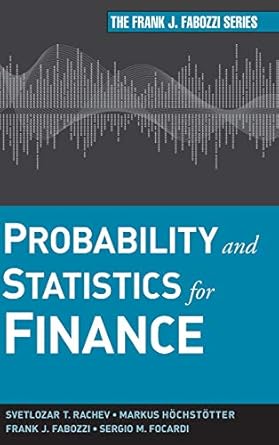 Amazon.com: Probability and Statistics for Finance: 9780470400937 ...