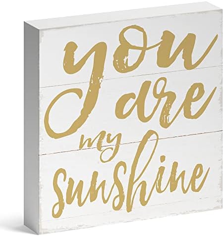 Amazon.com: ARTCLUB You are My Sunshine i Love You, Metal Tin Sign ...