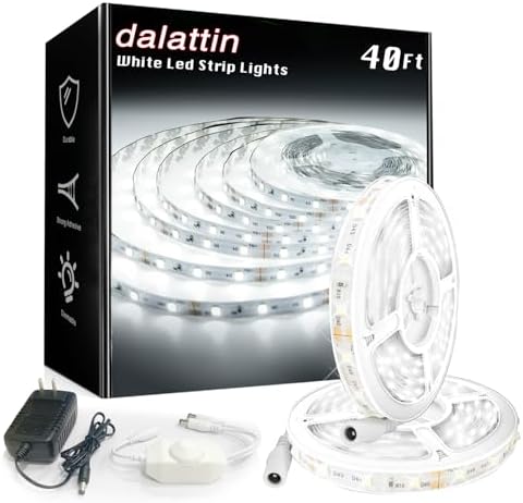 Amazon.com: Novostella 40ft Tunable White LED Strip Light 1344 LEDs ...