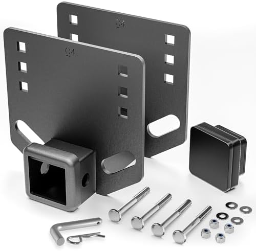 Amazon.com: Geksion Bolt-on RV Bumper Hitch Receiver Adapter for 4-4.5 ...