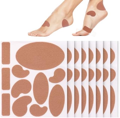 Amazon.com: THSTOIC Moleskin for Feet Blisters - 10 Sheets (11 Shapes ...