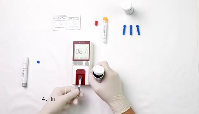 Watch Operation video instruction for Bioaid Hemoglobin meter on Amazon ...
