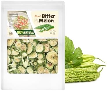 Amazon.com : 100% Natural Dehydrated Sliced Bitter Melon Herbal Tea 3.5 ...