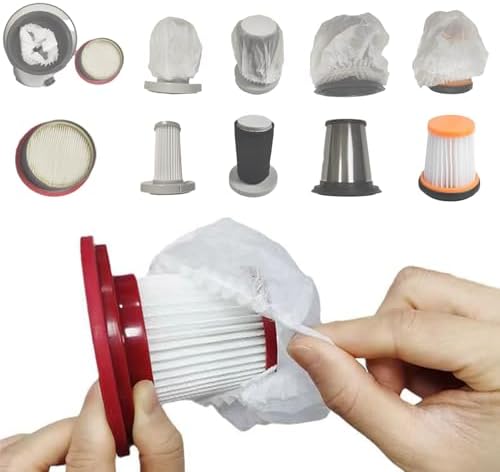 100 pieces vacuum cleaner disposable filter, suitable for handheld ...