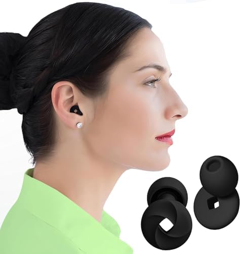 Amazon.com: Ear Plugs for Sleep – Reusable Silicone Noise Cancelling ...