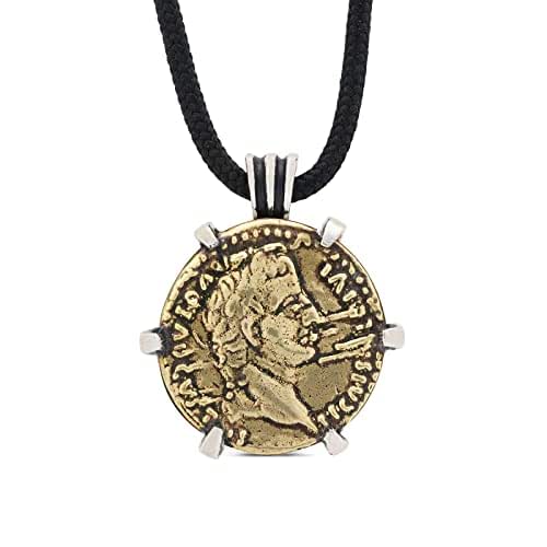 Amazon.com: Roman Empire Coin Pendant, Ancient Roman Necklace, Emperor ...