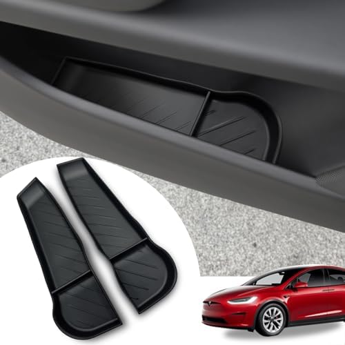 Amazon.com: RAZOVEYI for Tesla S Door Side Storage Box - TPE Front Door ...