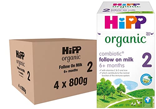 HiPP Organic 2 Follow on Baby Milk Powder Formula, From 6 Months, 800g ...