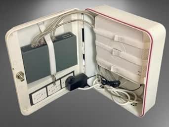 PVC Fiber DVR/NVR/POE Rack Box for Dahua Hikvision CP Plus DVR POE IP ...