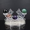 Amazon.com: Wemeki Gemstones Sphere Balls Mix 6PCS, 30mm Small Ball ...