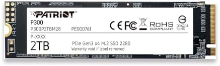 Crucial P3 2TB M.2 PCIe Gen3 NVMe Internal SSD - Up to 3500MB/s ...
