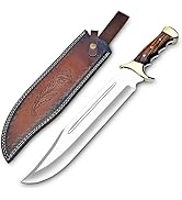 Amazon.com : WARIVO KNIFE Large Bowie Knife With Sheath - 18 Inch Giant Bowie Knife, Heavy Duty ...