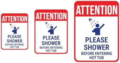 Amazon.com : Portrait Round Plus Attention Please Shower Before ...