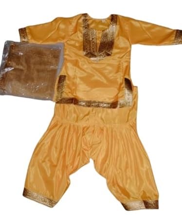 Buy Punjabi Girl Gidda Yellow Color State Theme Fancy Dress Costume For ...