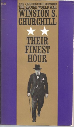 The Second World War, Their Finest Hour: Churchill, Winston S.: Amazon ...