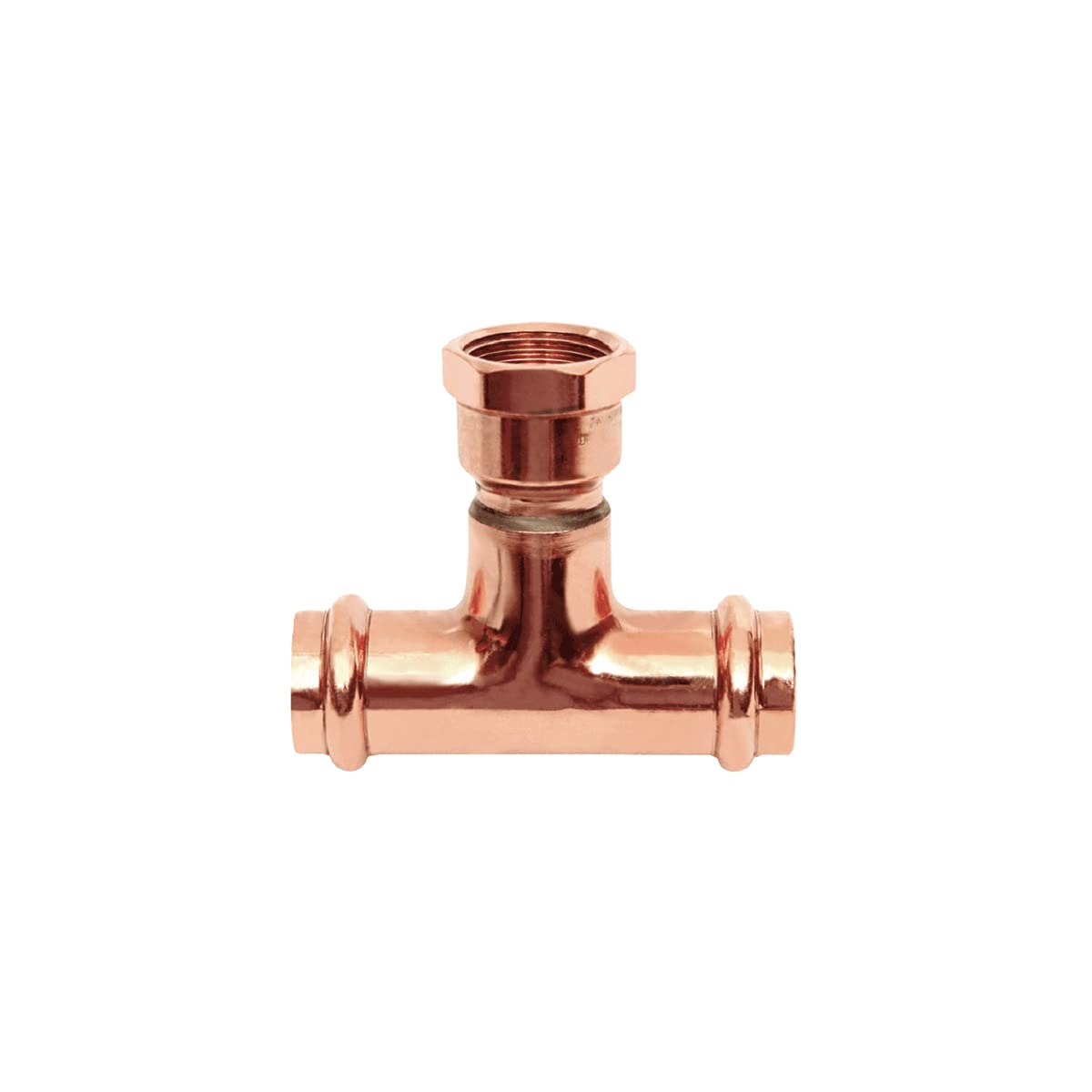 Amazon.com: 3/4" Pro Press x Female Tee (ProPress Copper Press ...