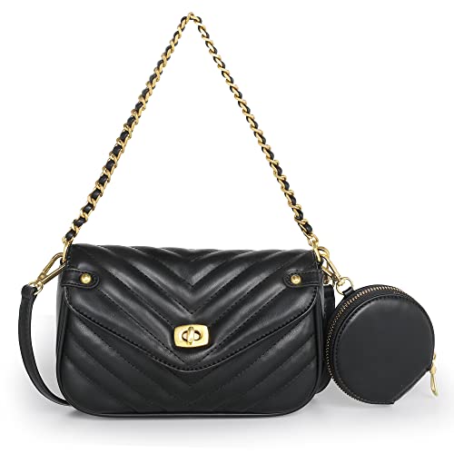 Montana West Quilted Small Crossbody Bags for Women Trendy Designer ...