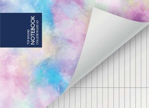 Top Bound Notebook - College Ruled A5: 6"x8.25" | 100 pages | lined ...