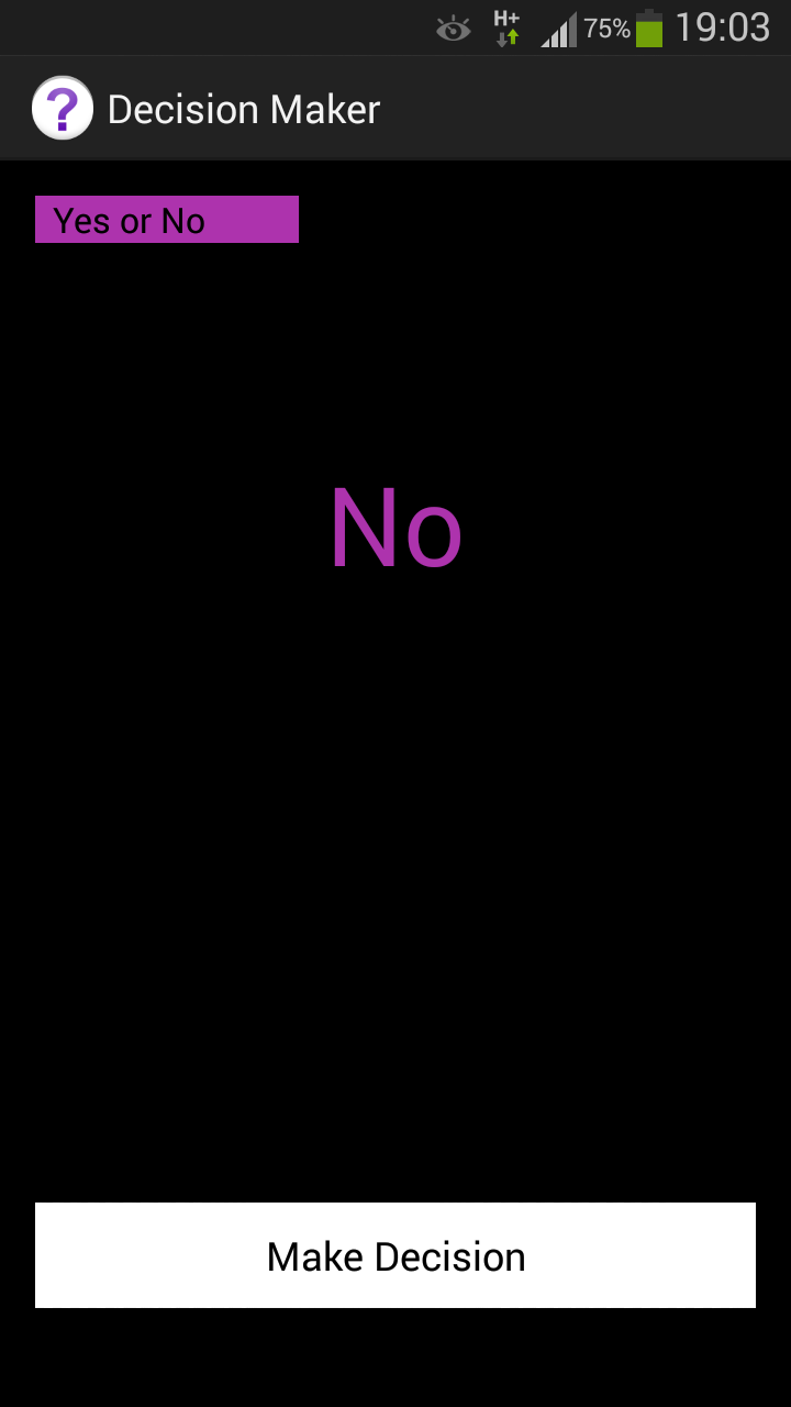 Decision Maker - App on Amazon Appstore