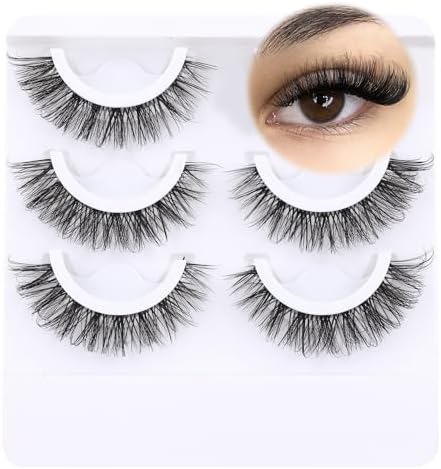Amazon.com: Self Adhesive Eyelashes Reusable Self Adhesive Lashes ...