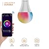 Buy amazon basics - 12W Smart LED Bulb with Alexa, Google Assistant ...