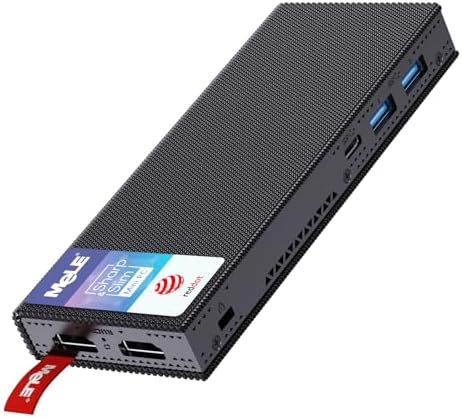 Amazon.com: MeLE PCG02 Fanless Mini PC Stick Windows 11 Home Celeron ...